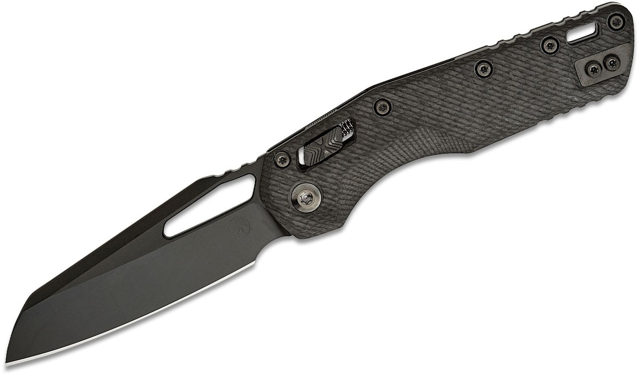 Microtech 210-1DLCTFLCFS MSI - Fluted Carbon Fiber Handle
