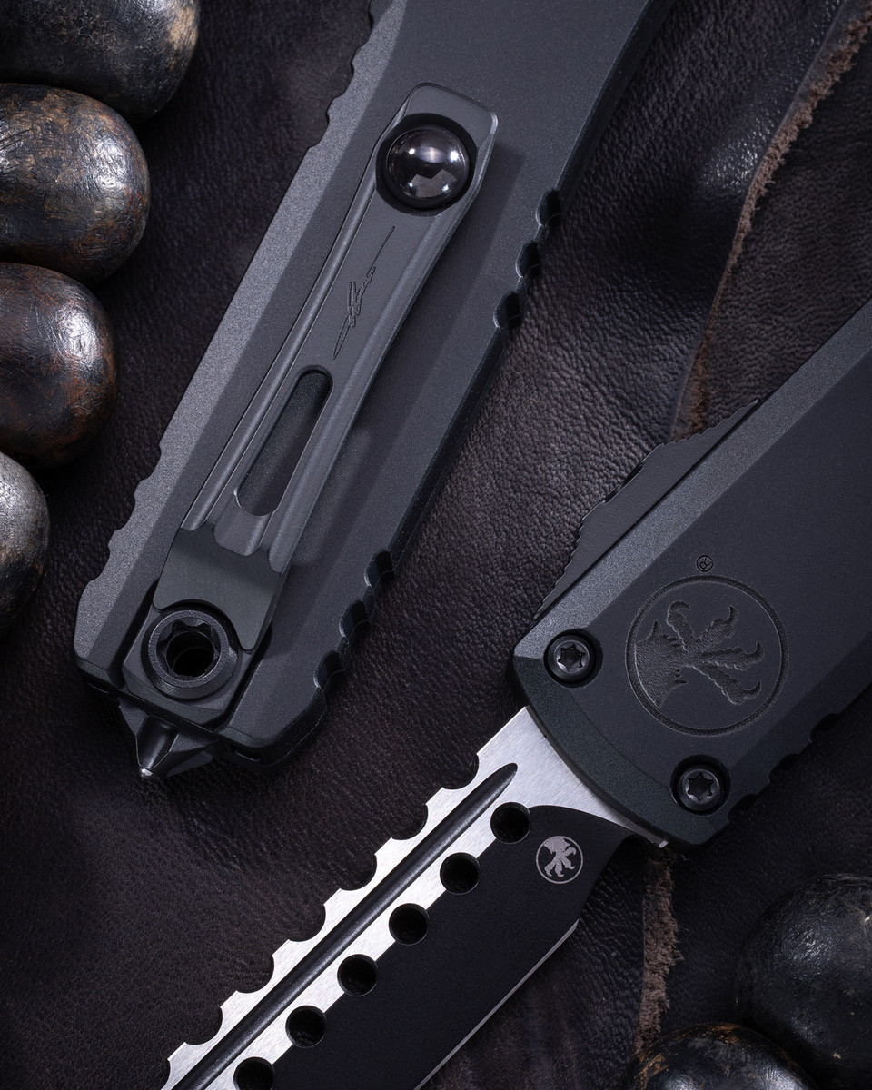 Microtech Ultratech GEN III Zero Blade Play Black Tactical (1119-1TS)