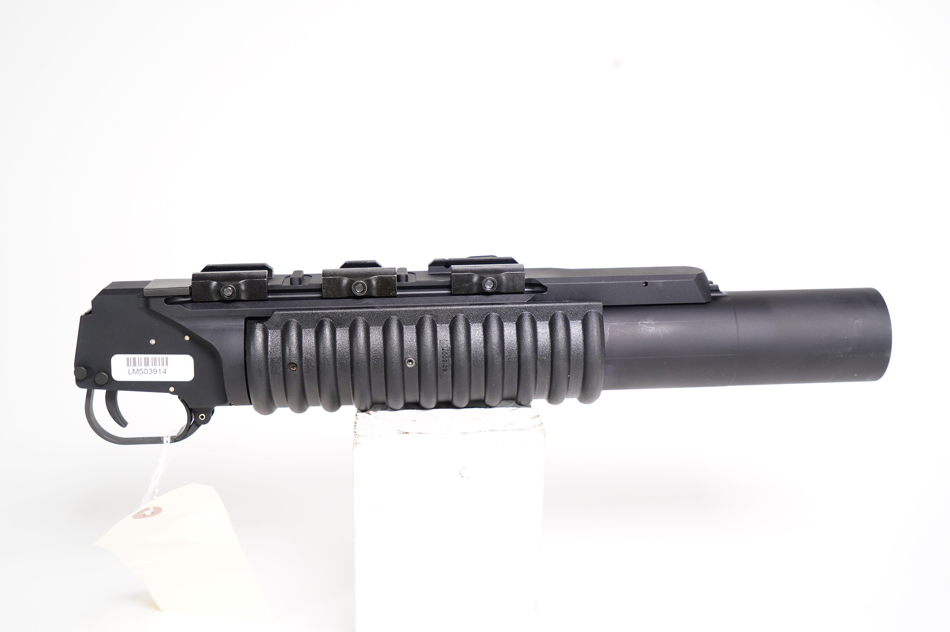 Destructive Devices include all 40mm rounds and firearms