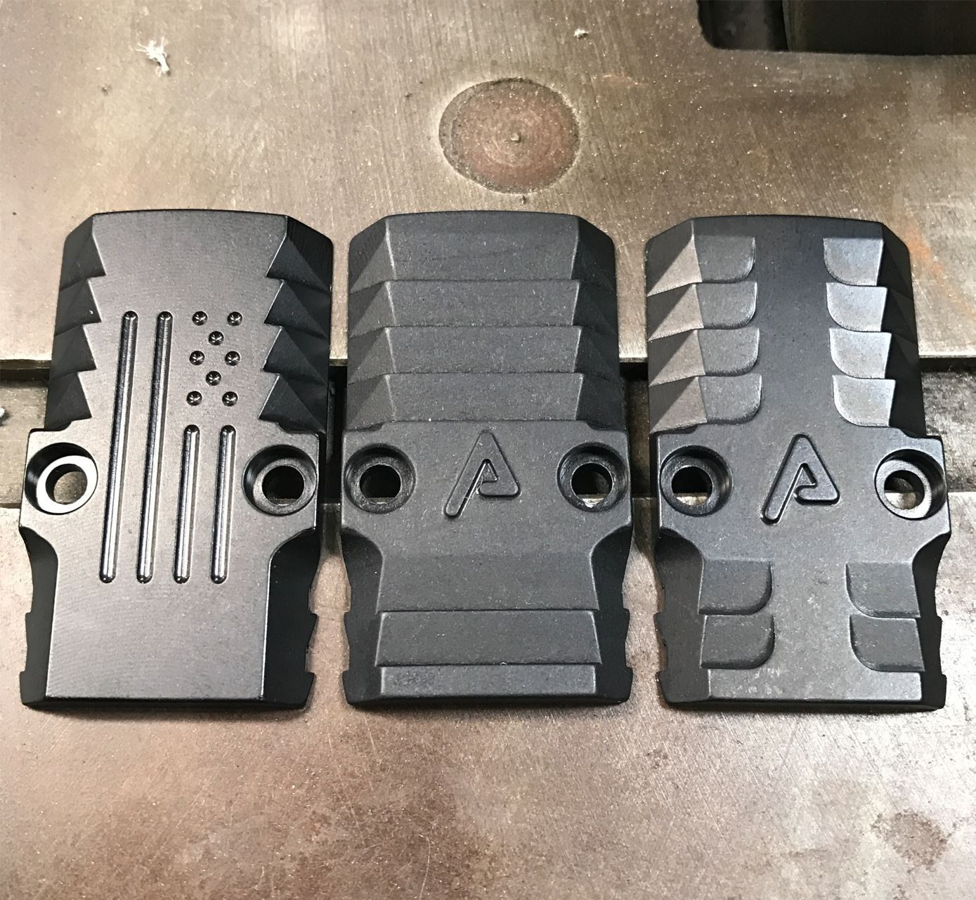 Agency Arms AOS Aimpoint ACRO Adapter Plate Includes Sights