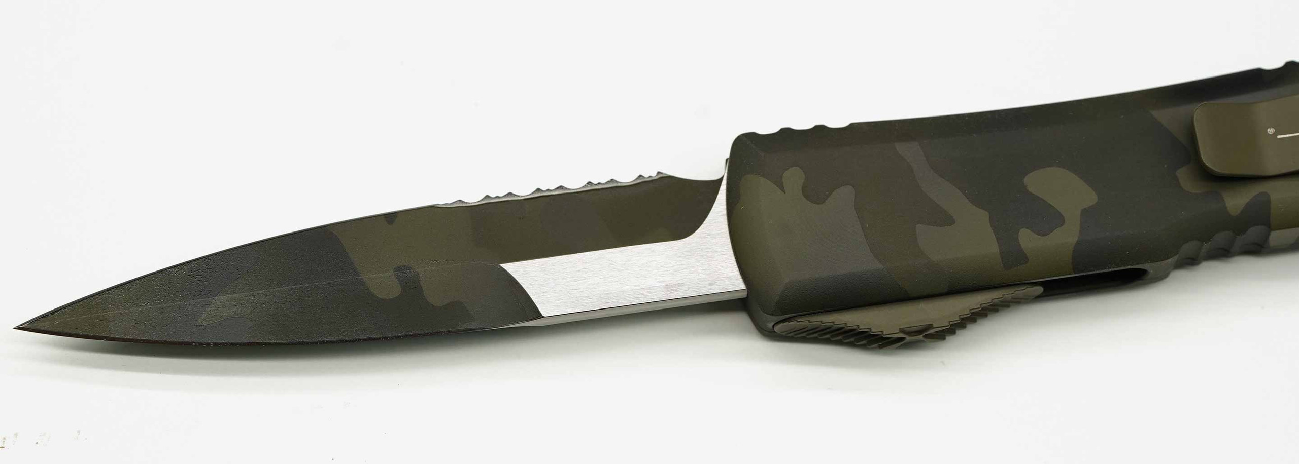 Microtech 120-2OCS Ultratech Bayonet Olive Camo