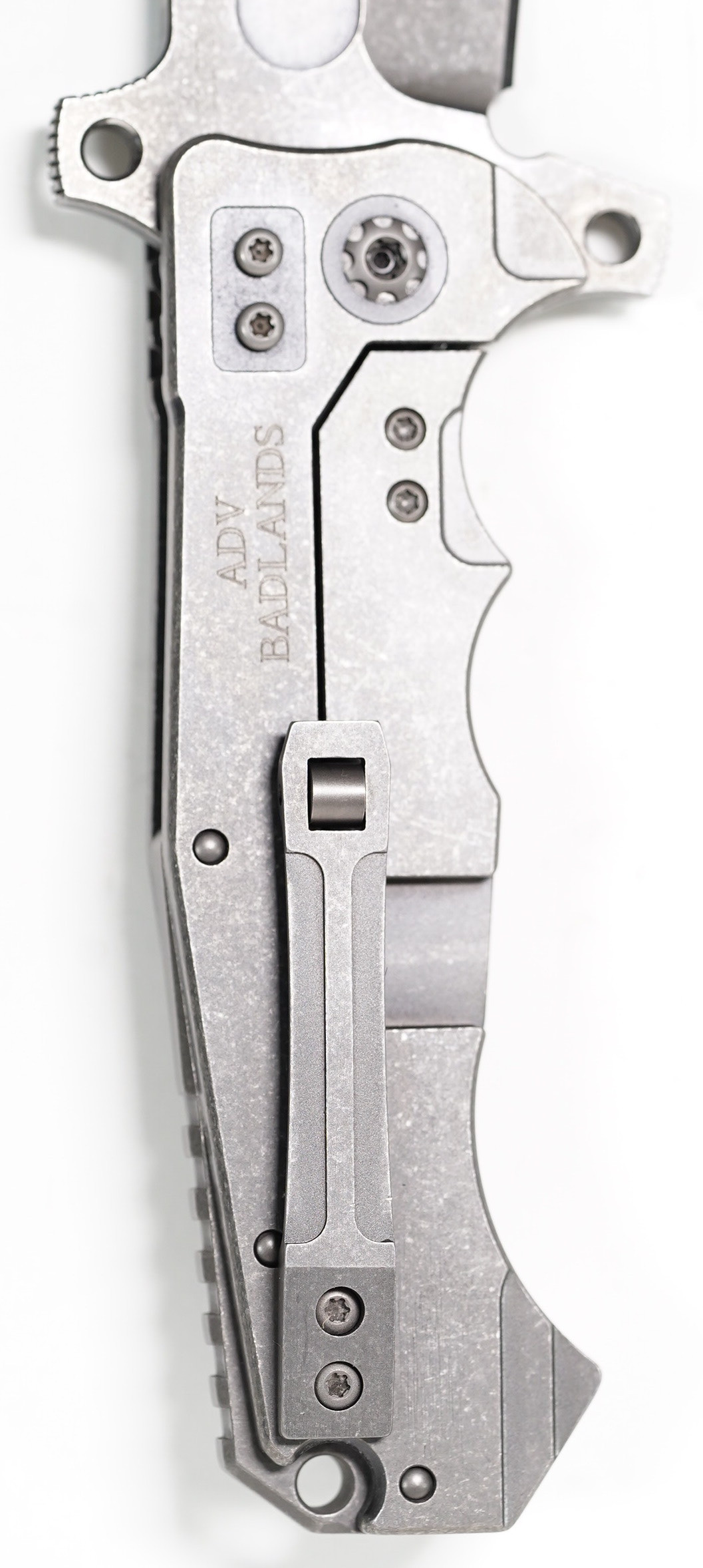 ADV Tactical BADLANDS Bowie Satin custom knives
