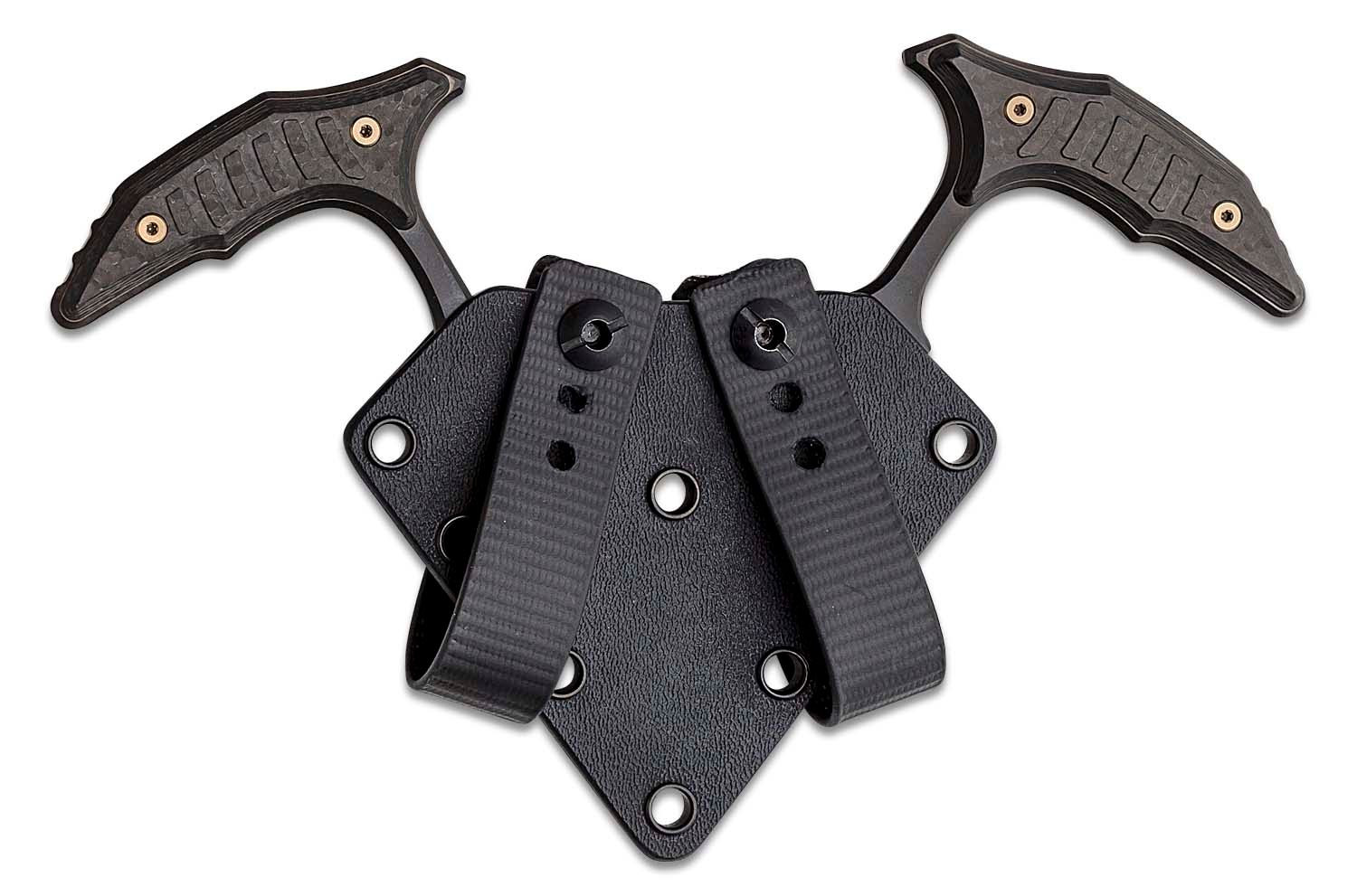 Microtech/Bastinelli 218D-3DLCCFS Double BEE Push Dagger Set