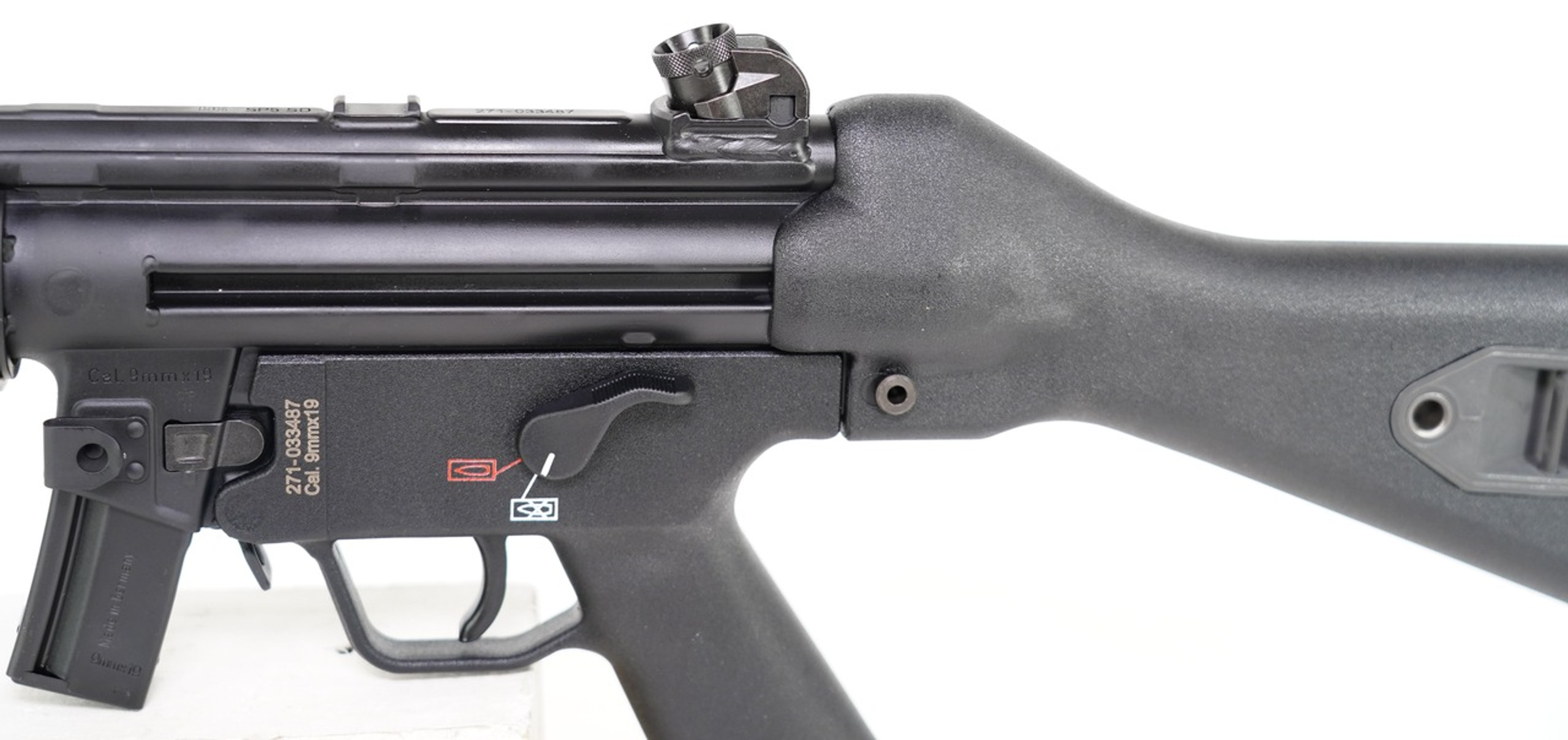 Heckler and Koch SP5 SD SBR 9mm with B&T Compact Suppressor
