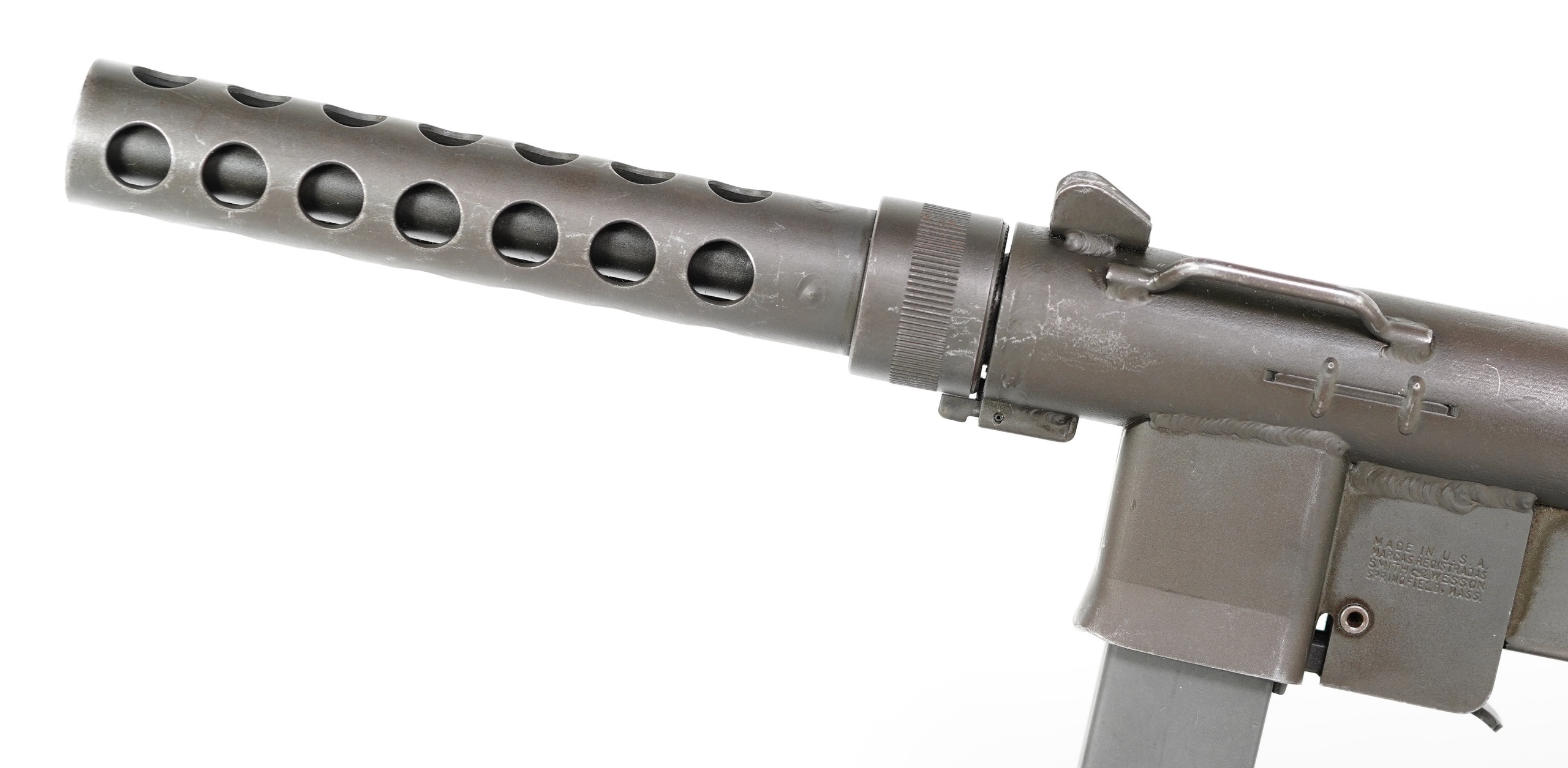 Discover the Iconic Smith and Wesson Model 76 9mm Firearm
