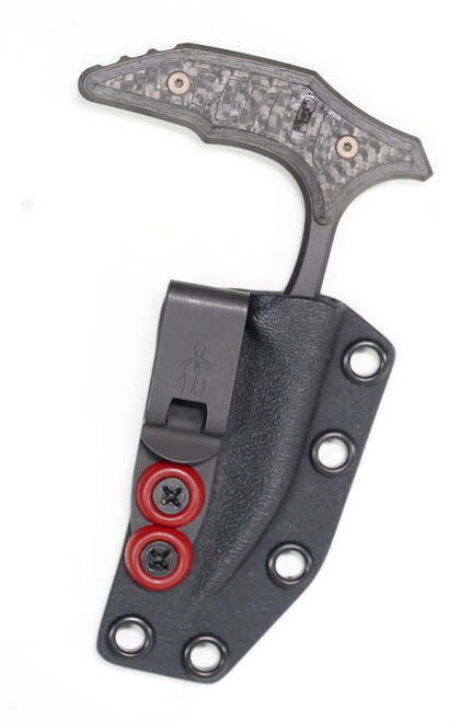 Microtech 218-1DLCCFS Bee-Push Dagger DLC CF Handles
