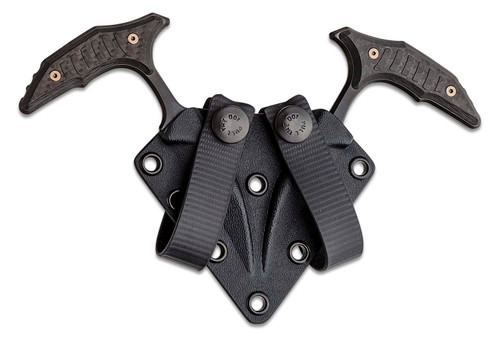 Microtech/Bastinelli 218D-3DLCCFS Double BEE Push Dagger Set