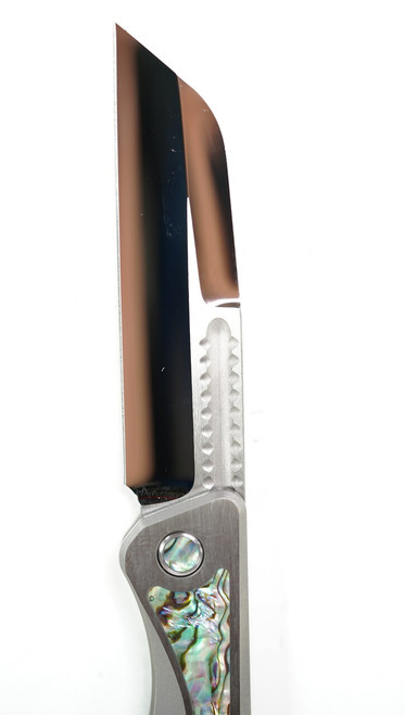Heretic Jinn Mirror Polish w/ Abalone Inlay