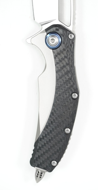 Microtech 165C-4CFTI Matrix Hand Rubbed Satin w/Carbon Fiber
