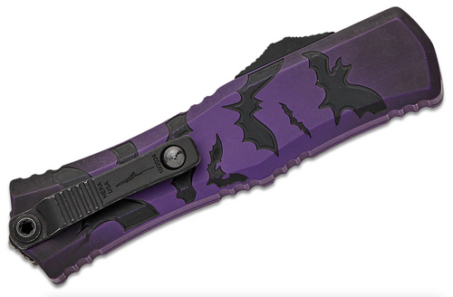 Microtech 1702M-1HWBAS Hera II Mini Halloween Bats