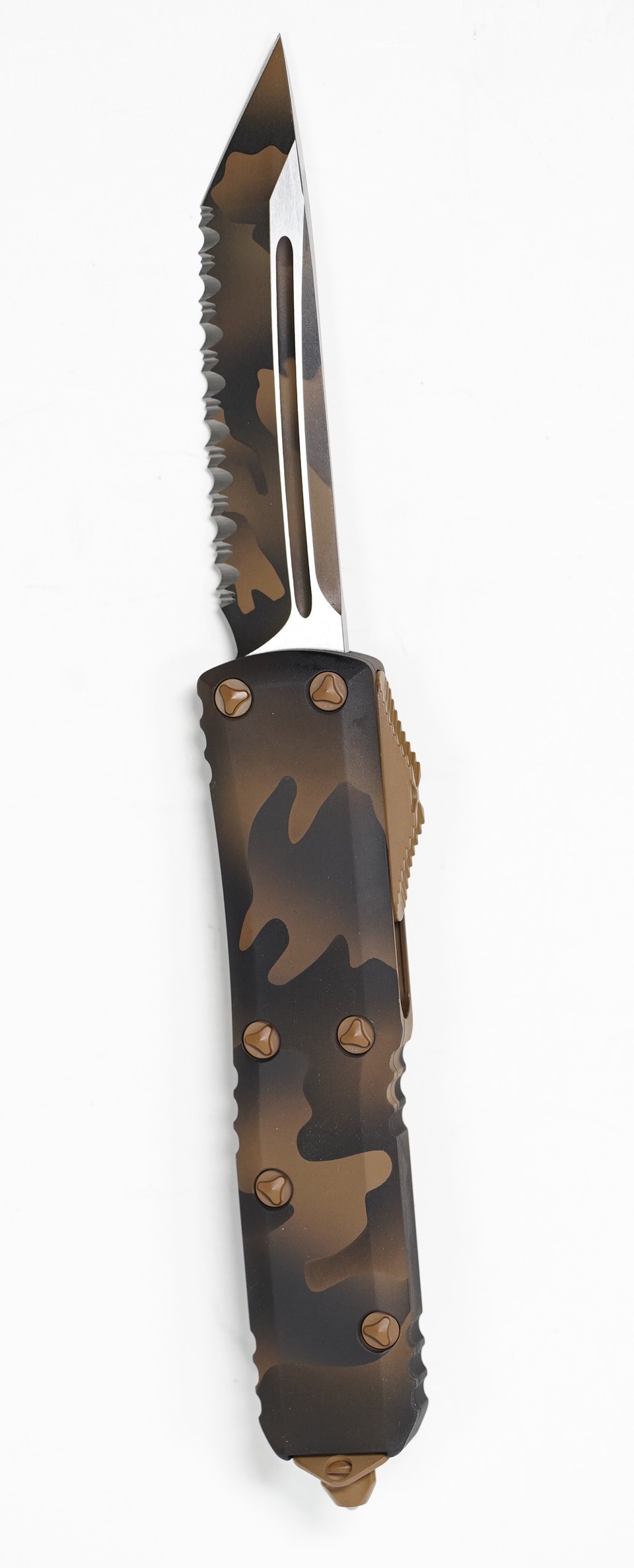 Microtech 225-3CCS Dirac Coyote Camo Blade & Handle