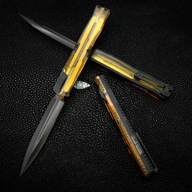 Heretic H020-6A-ULTEM Cleric II DLC Blade w/ Ultem Handle