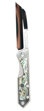 Heretic Jinn Mirror Polish w/ Abalone Inlay