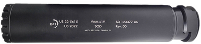 B&T RBS SQD 9mm for APC9/MP5/GHM9 (SD-123377-US)