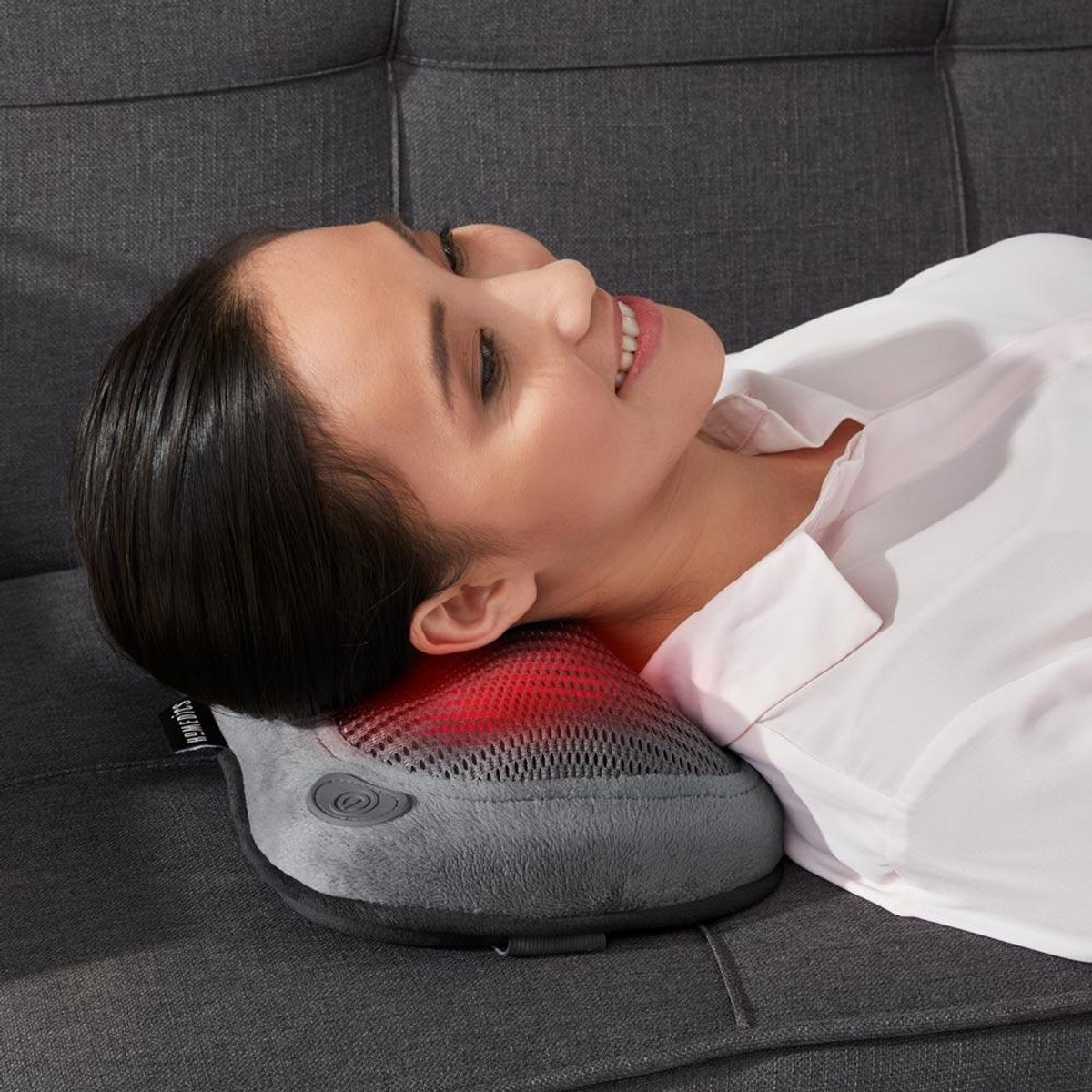 Cordless Shiatsu Massage Pillow With Heat Homedics