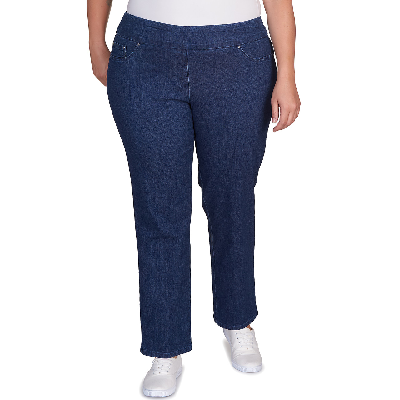 Women's Stretch Faux Pocket Jeans | Ruby Rd.