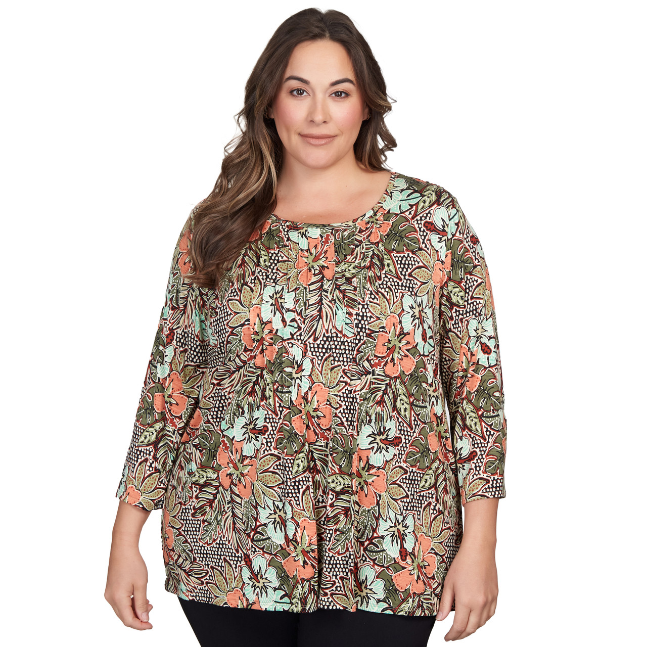Ruby Rd Womens Plus Tops And Blouses