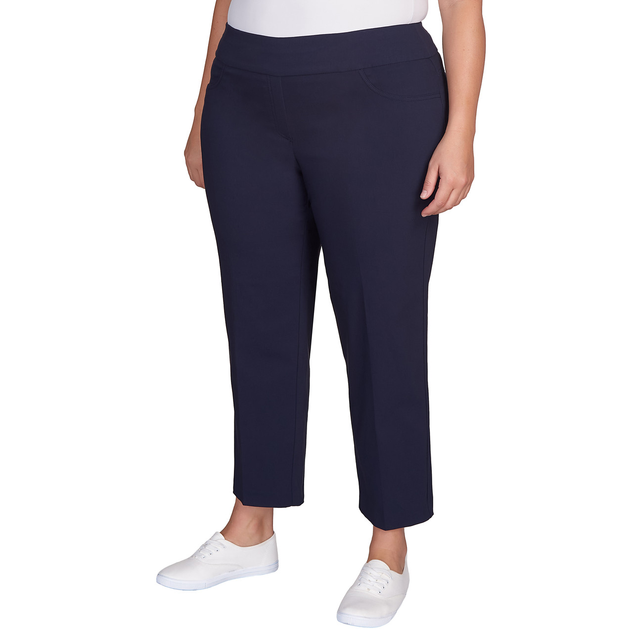 Plus Women's Pull On Short Length Millennium Pant | Ruby Rd.