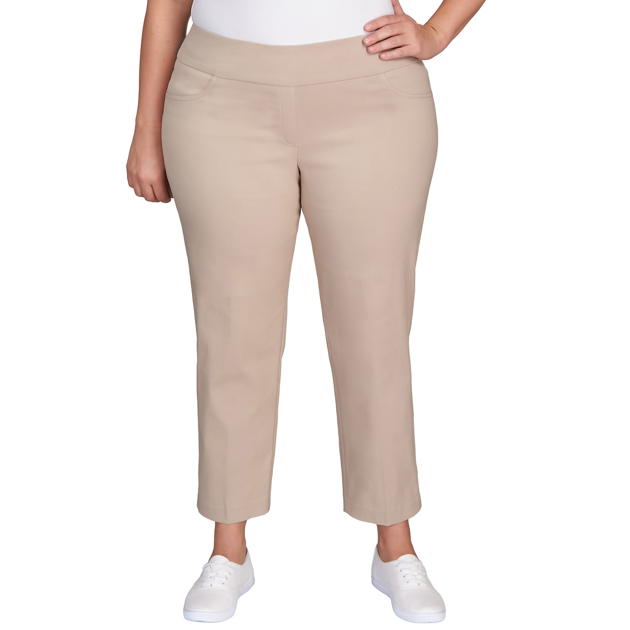 Plus Women's Pull On Short Length Millennium Pant | Ruby Rd.