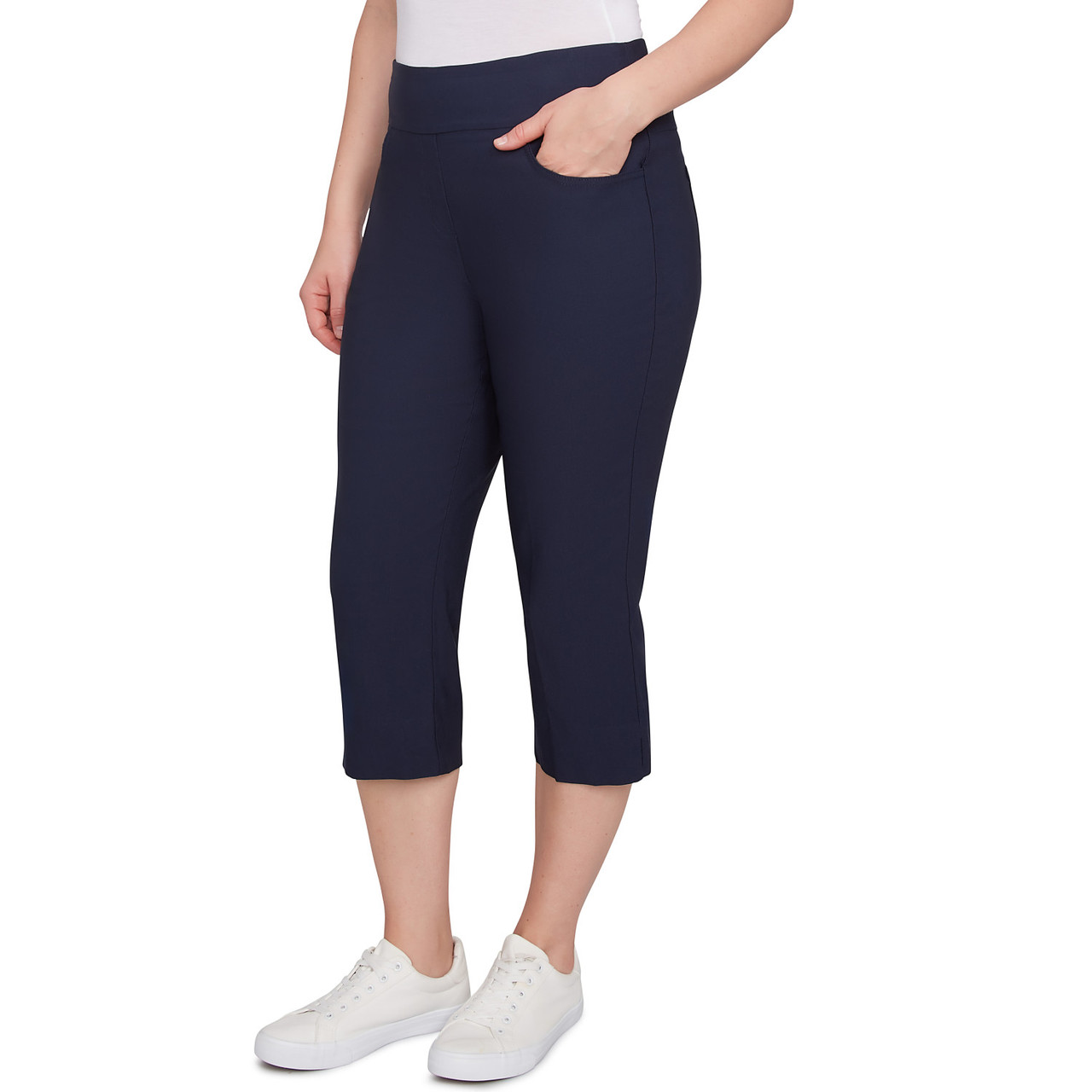 Women's Silky Tech Pull On Capri | Ruby Rd.