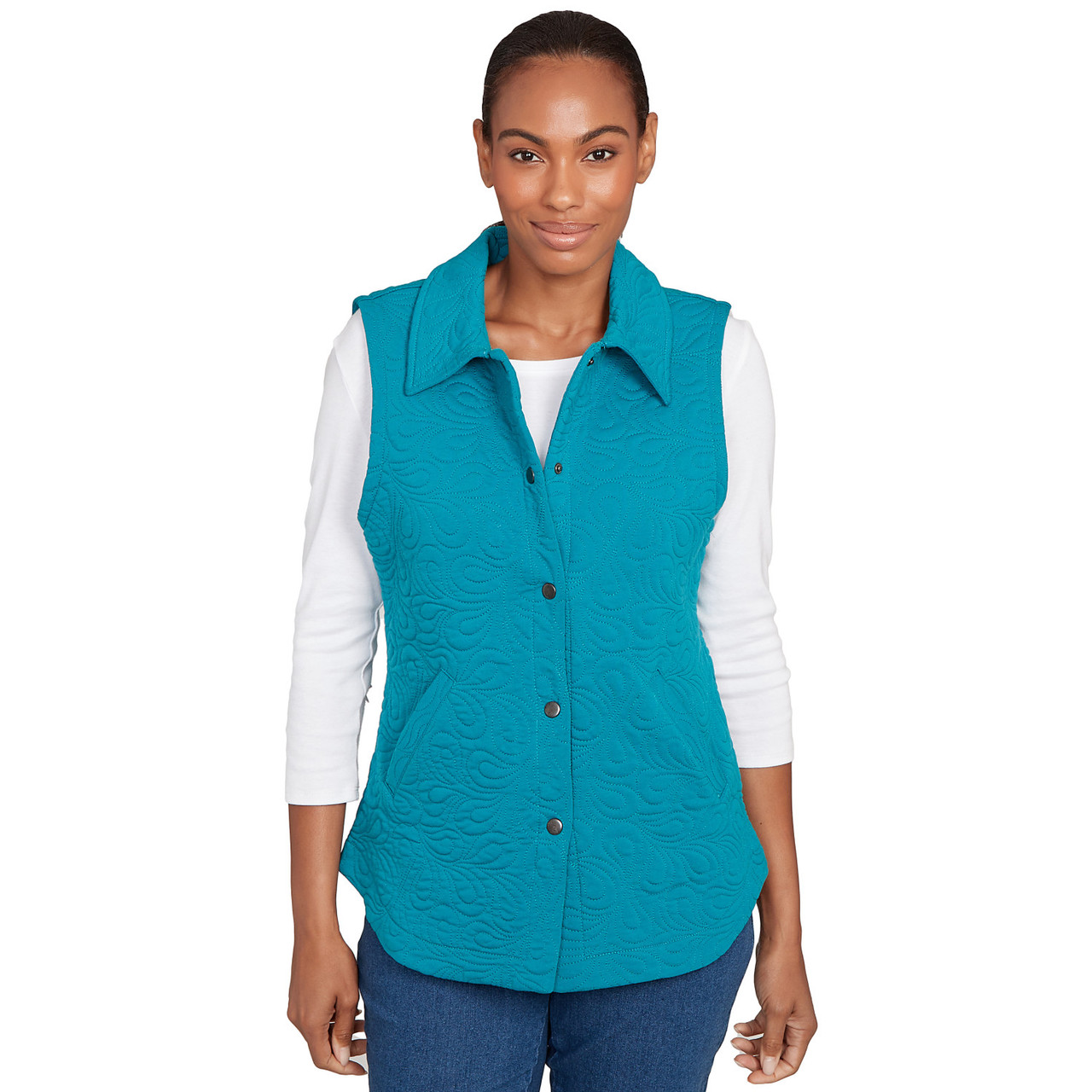Women's Quilted Terry Inner Beauty Vest | Ruby Rd.