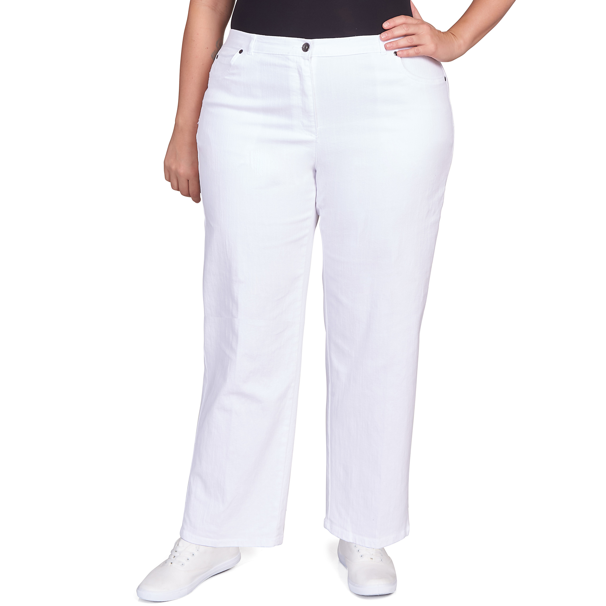 Plus Women's Short Length Easy Fit Jeans | Ruby Rd.