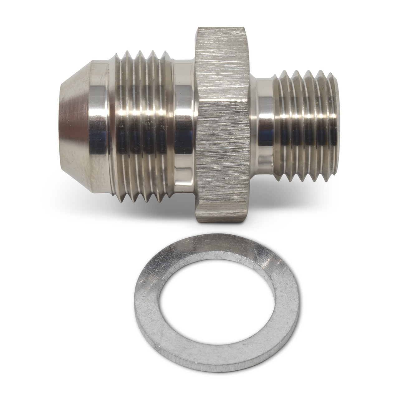 Russell AN Male to Metric Male Adapter Fitting - Endura