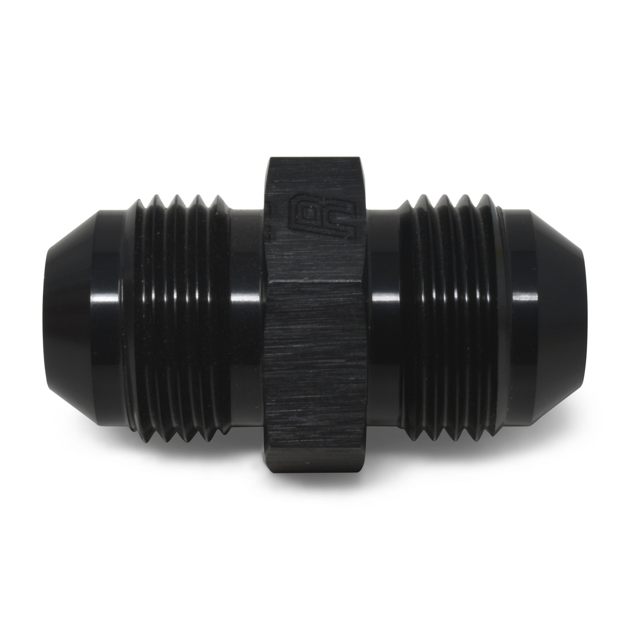 Russell AN Male Union Adapter Fitting - Black