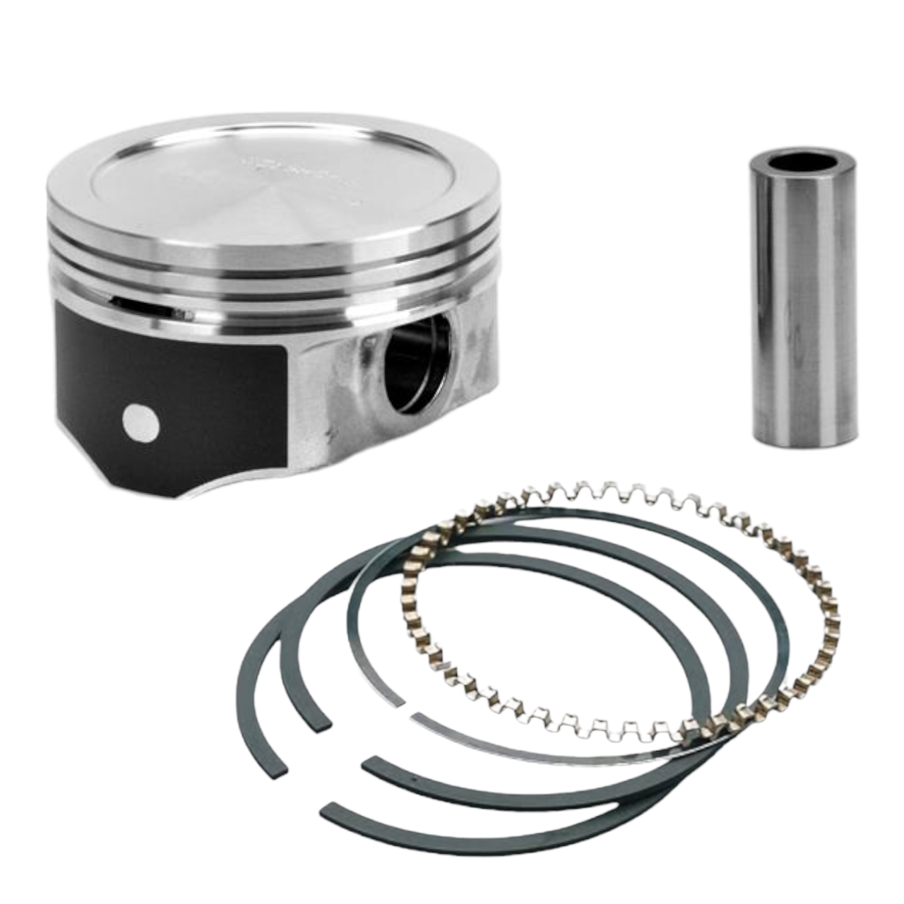 Silv-O-Lite GM LS 5.3L 3.800 Bore -7.8cc Dish Hypereutectic Piston Kit ...
