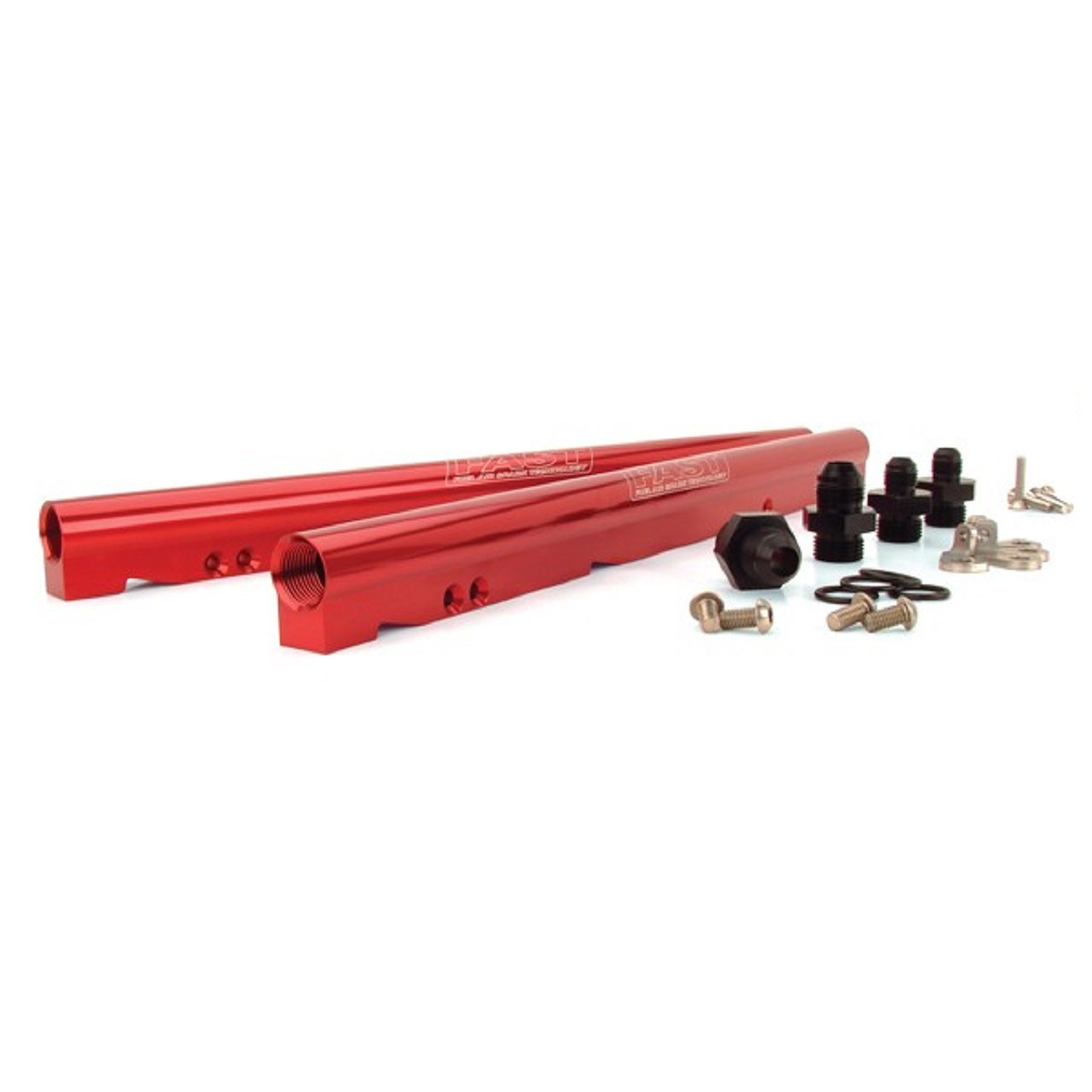 FAST LSXR LS3/L76/L99/LS7 Fuel Rail Kit 146027-KIT - Red