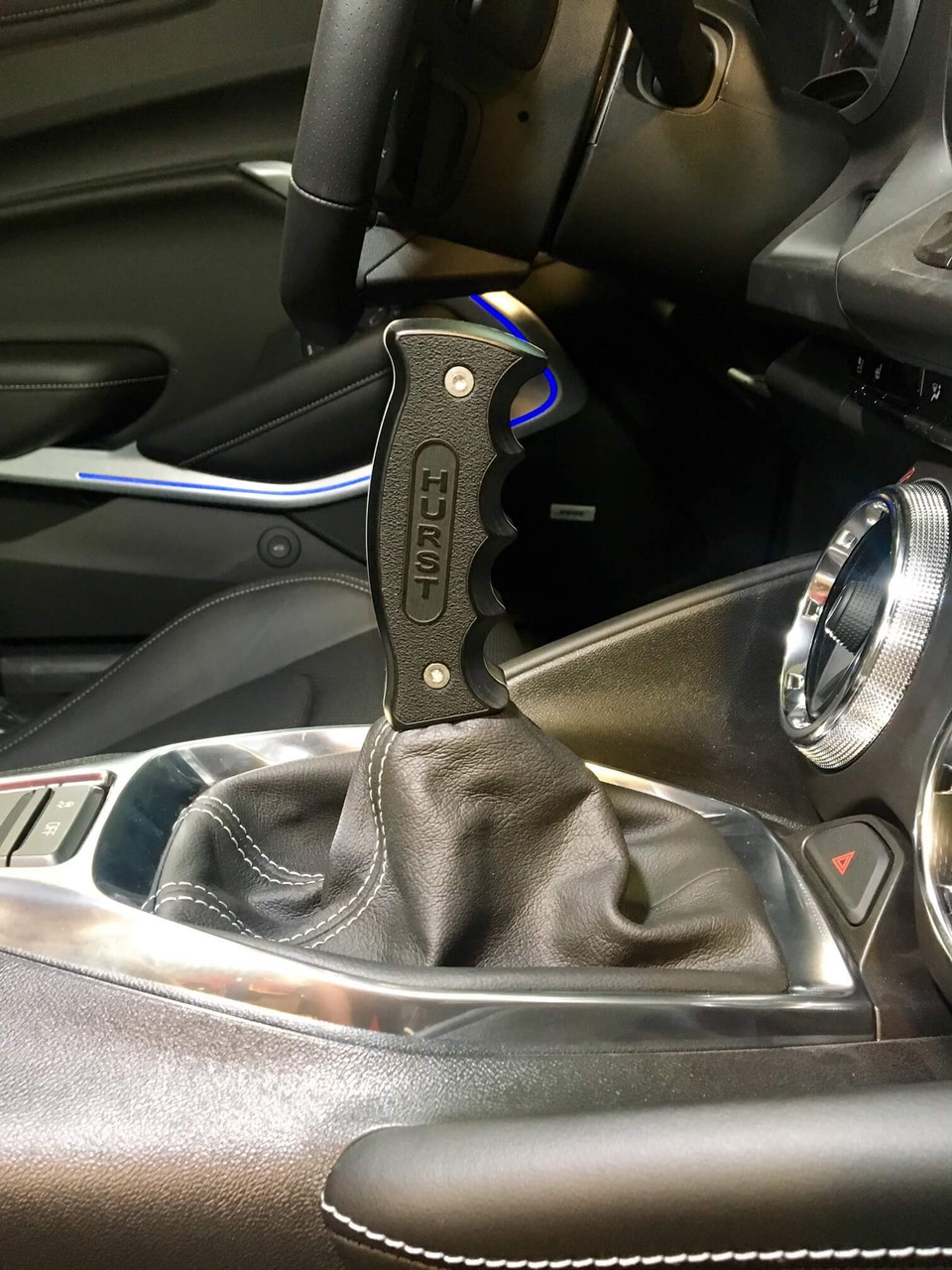 Hurst Billet Plus Pistol Grip Manual Shift Handle 2016 22 Camaro 1531003