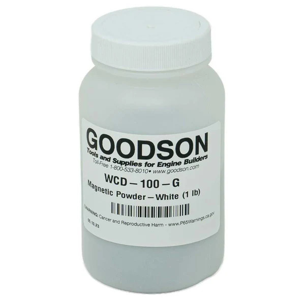 Goodson White Magnetic Crack Detection Powder