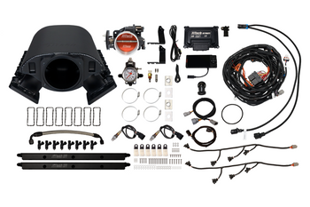 FiTech Ultimate Rebel LS 500HP 92mm EFI System Cable Drive w/ Trans ...