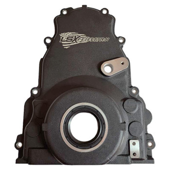 LSXceleration LS2/LS3 Black Timing Cover w/ Seal 54-0330