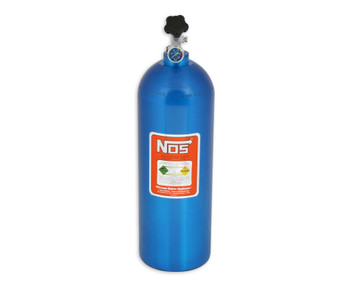 NOS 20 lb Nitrous Bottle w/Valve Blue 14760NOS