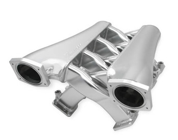 Sniper LS3 EFI Fabricated 92mm Dual Plenum Intake Manifold 822201, Silver