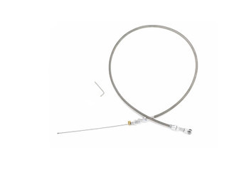 Braided Stainless Wire LS Throttle Cable - 36 Inch