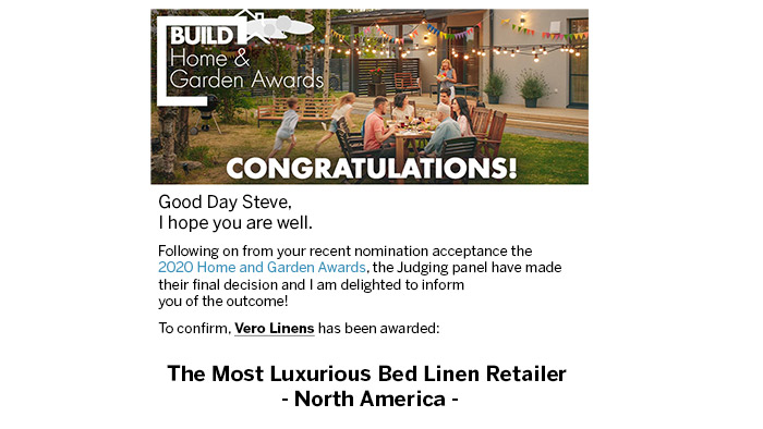 The Most Luxurious Linen Company in North America - Vero Linens