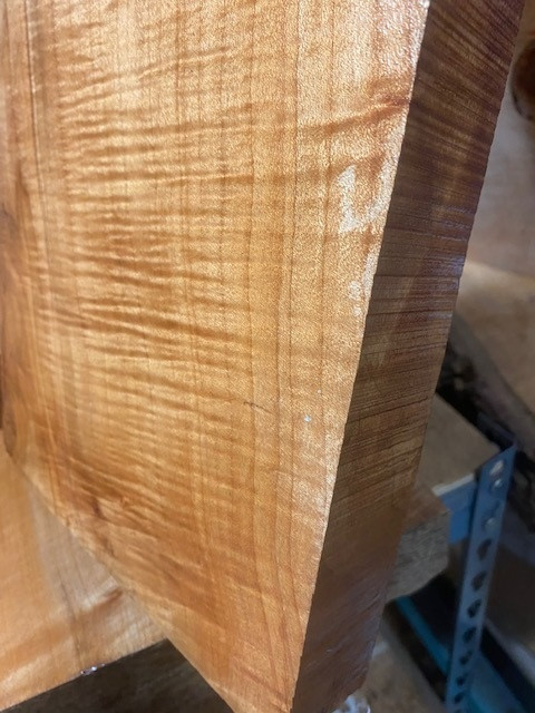 Western Big Leaf Maple Fiddleback Guitar Billet G-RMPB - Global Wood Source