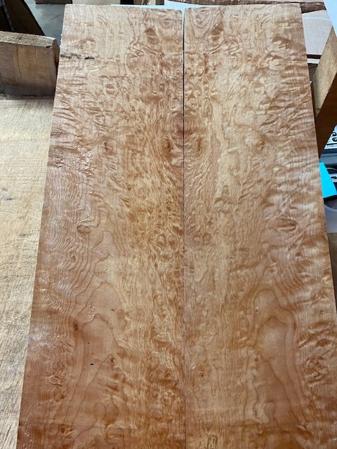 Figured Maple Guitar Set 5FM - Global Wood Source