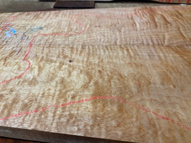 Fiddleback Maple Guitar Set G-FM-11 - Global Wood Source