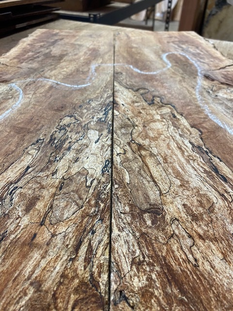 Spalted Maple Guitar Set G-SPMP-250 - Global Wood Source