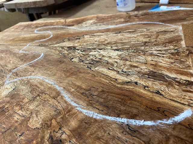 Spalted Maple Guitar Set G-SPMP-250 - Global Wood Source