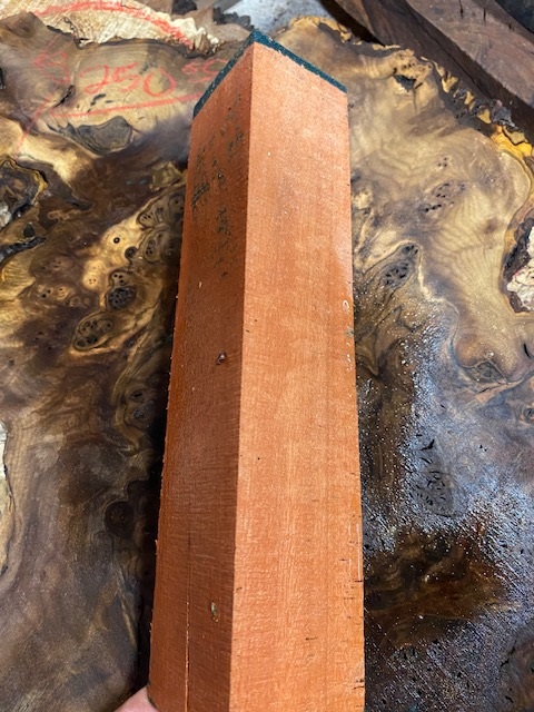 Pink Eucalyptus Turning Block TB-euc707 - Global Wood Source