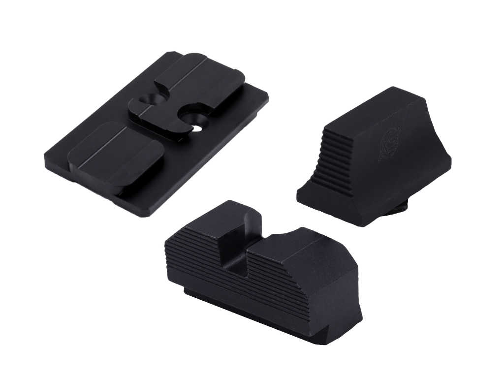 Glock MOS ACRO Plate | Suppressor Height Sights | Red Dot Mount