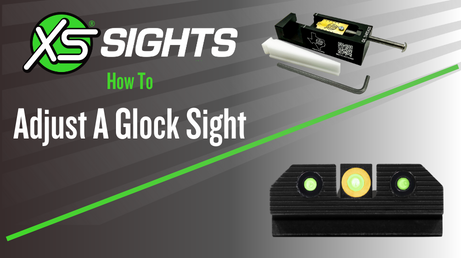 How to Adjust a Glock Sight: A Complete Guide - XS Sights