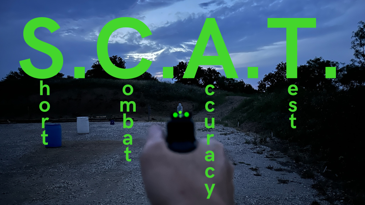 Short Combat Accuracy Test (SCAT) - XS Sights