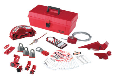 Master Lock Safety Series Personal Lockout Kits, Valve/Elect ...