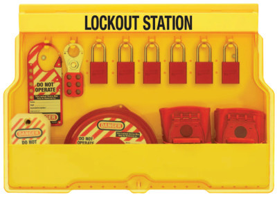 MASTER LOCK LOCKOUT STATION VALVE LOCKOUT DEVICES (1 EA / EA)