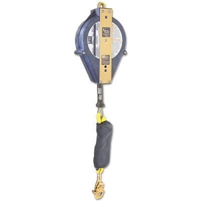 Ultra-Lok Leading Edge Self Retracting Cable Lifelines, 15ft, Swivel ...